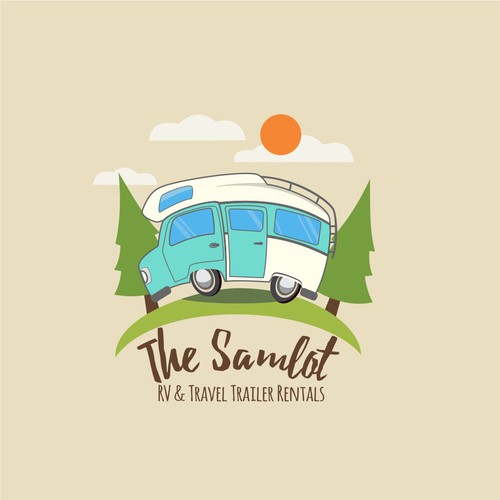 Fun and Creative Logo for RV & Travel Trailer Rental Business | Logo ...