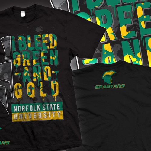 I Bleed Green and Gold T-shirt *Prize Guarantee* *Multiple Winners ...
