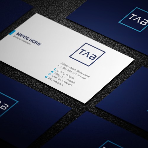 TAB Business Card | Business card contest