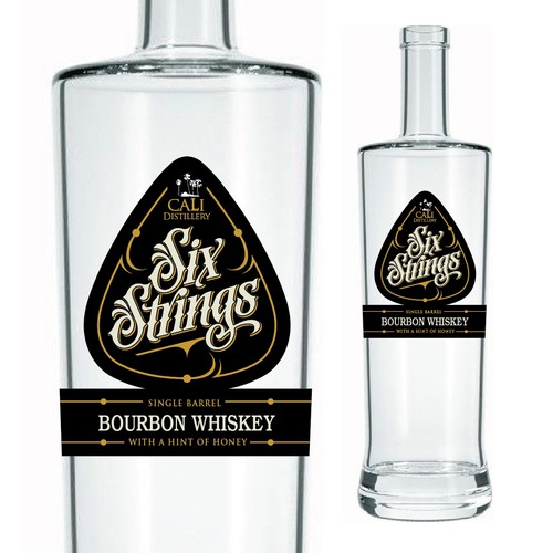 Designs | Steel String Signature Whiskey | Product label contest