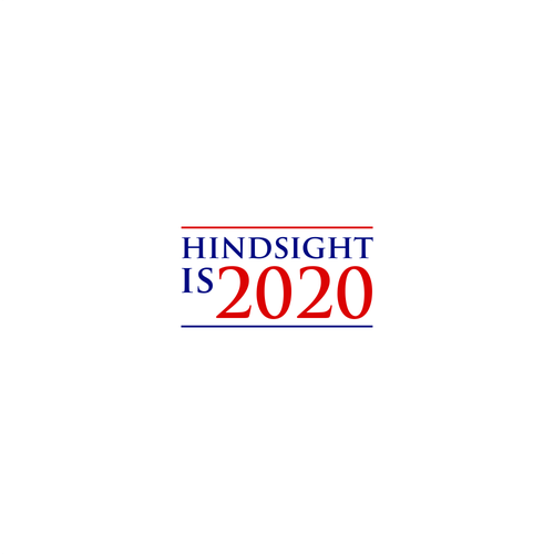 Political logo: Hindsight is 2020 | Logo design contest