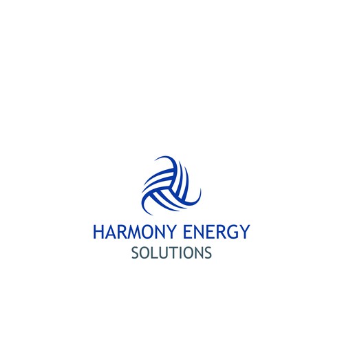 Awesome Harmony Energy Solutions Logo using harmonic waves imagery ...