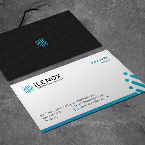 Design a fintech business card | Business card contest