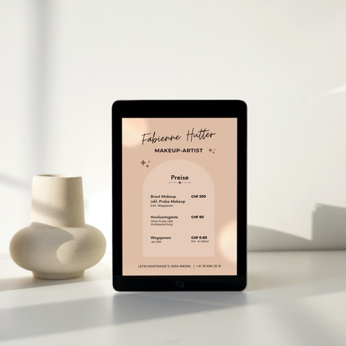 Designs | Eleganter, moderner Flyer/Karte welche bevorstehende Bräute ...