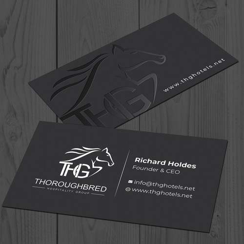 Business card design for the next generation of the hospitality ...