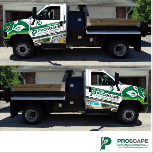 Designs | Create a stunning vehicle wrap for Proscape that bring them ...