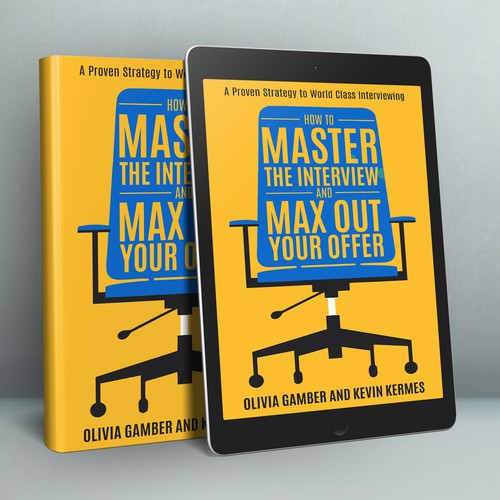 Master the Interview Book Cover Design Contest | Book cover contest