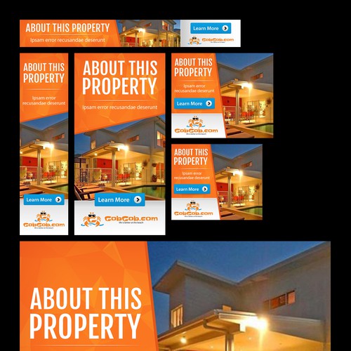 Banner Adverts of Beach House Rental Startup | Banner ad contest
