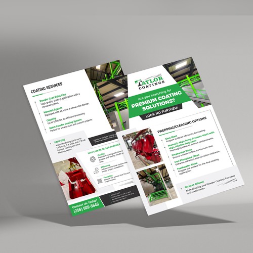 Designs | We are a new powder coating company needing to stand out from ...