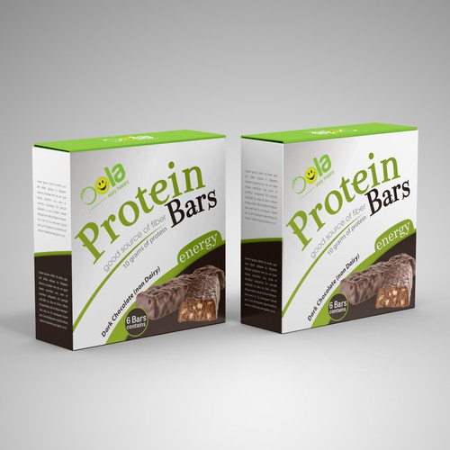 design a protein bar box | Product packaging contest