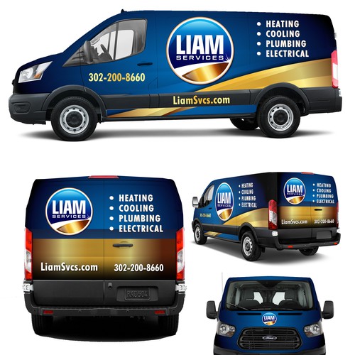 Designs | LIAM Services van wrap. | Car, truck or van wrap contest