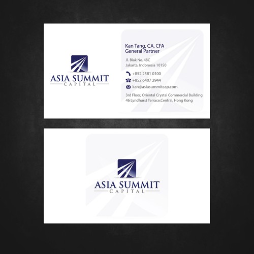 Asia Summit Capital | Business card contest