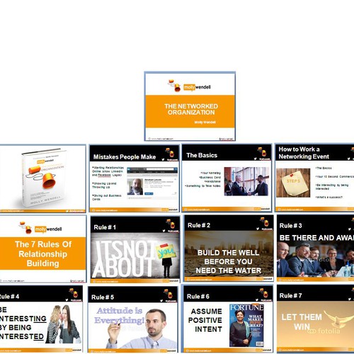 Design a TED Talk-like PPT for a dynamic networking speaker ...