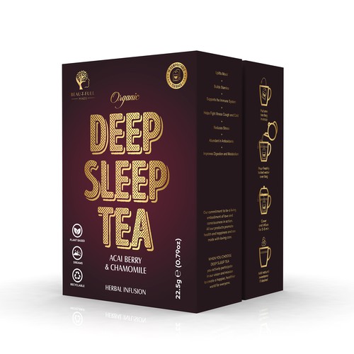 Designs | DEEP SLEEP TEA - REBRAND NEEDED | Product packaging contest