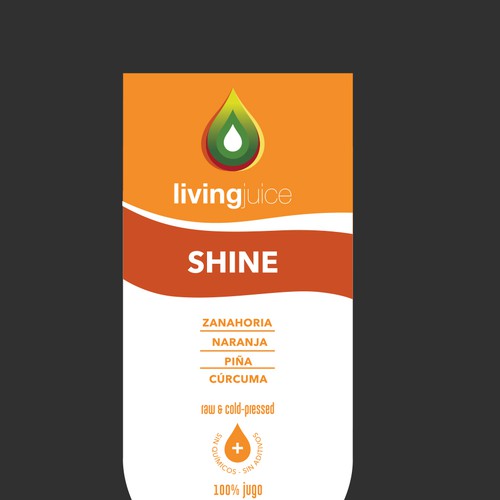 GUARANTEED PRIZE! Improve my current product label (bottle label ...
