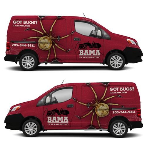 Vehicle Wrap - Pest Control | Car, truck or van wrap contest