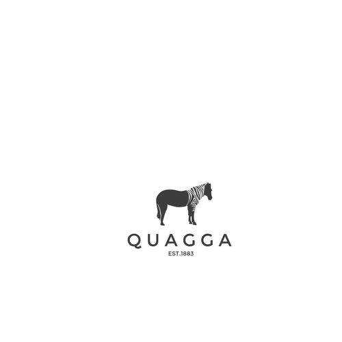 Create a vintage/modern/simple logo for Quagga, nature-inspired Fashion ...