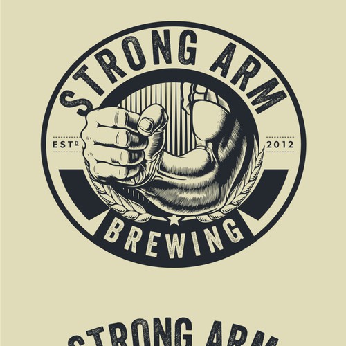 Strong Arm Brewing Needs a New Awesome Logo | Logo design contest