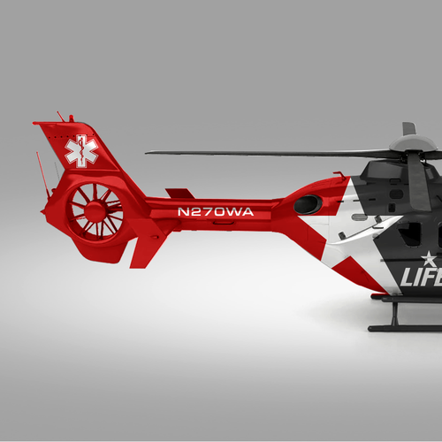Creative Helicopter Paint Design Concept | Car, truck or van wrap contest