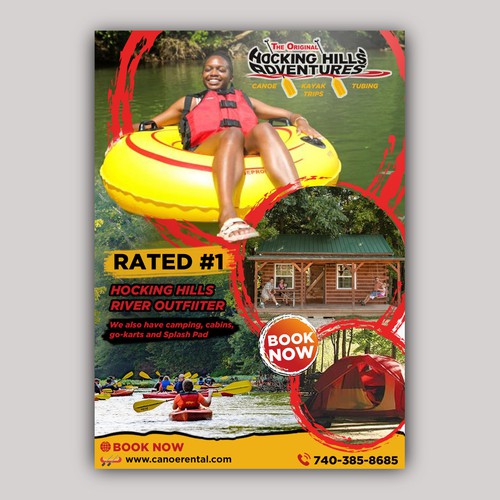 Designs | Hocking Hills Adventures | Poster contest