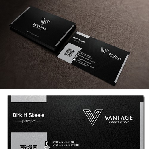 Vantage Design Group: Modern Luxury Architectural Firm | Business card ...