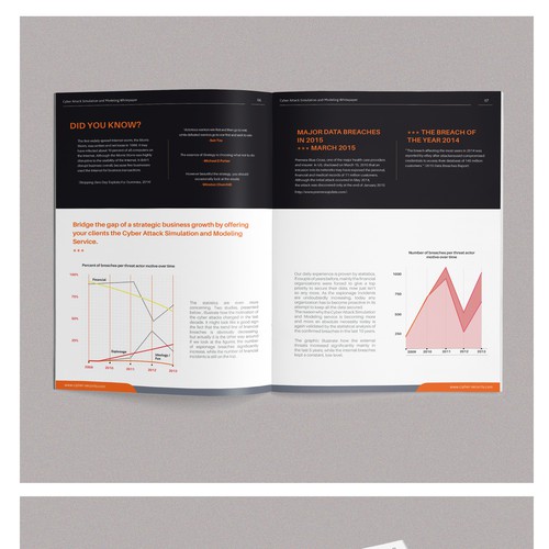 Designs | Design an amazing brochure (White Paper) for Cipher Security ...