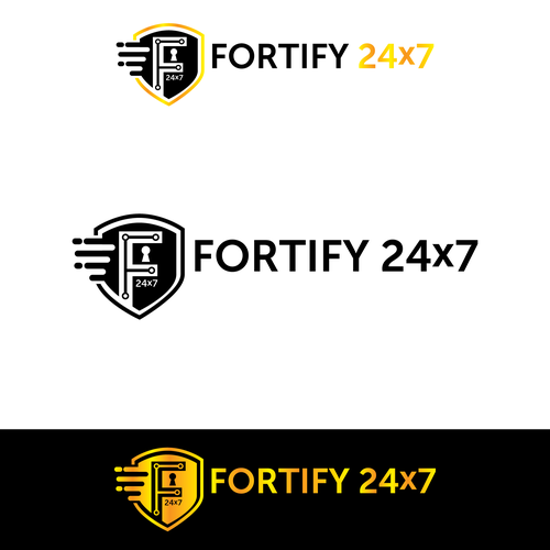 Create a logo for IT Services company Fortify 24x7 | Logo design contest