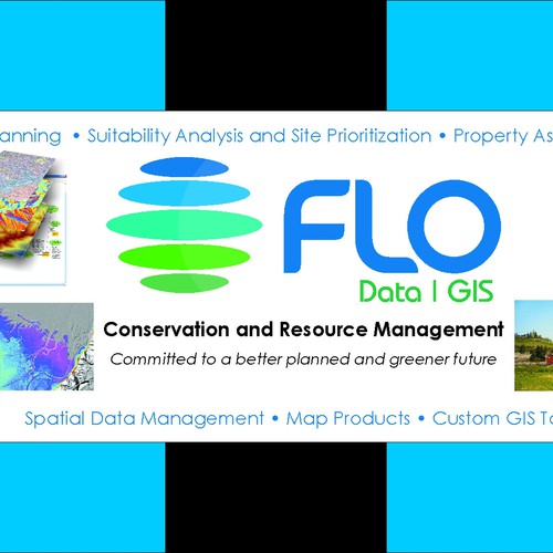 Create an Exhibitor Banner for FLO Data | GIS!! | Signage contest