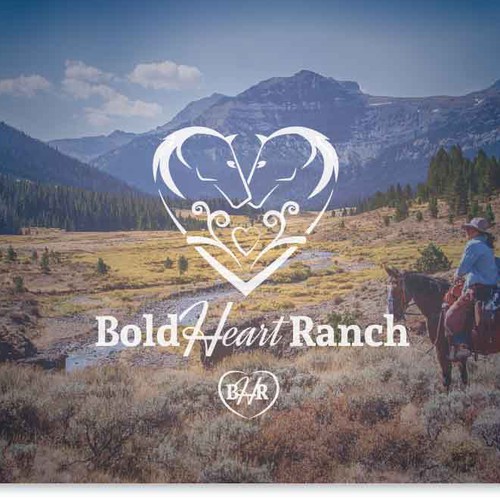 Bold Heart Ranch - Bring Kickass and loving into this logo | Logo ...