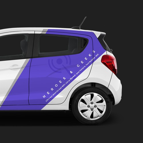 Car Wrap Chevy Spark 2016 | Car, truck or van wrap contest