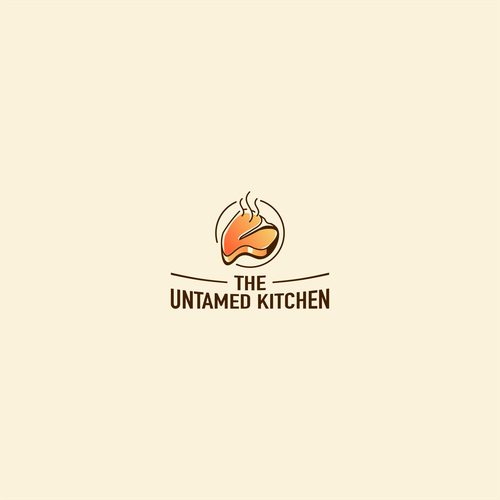 THE UNTAMED KITCHEN - WILD FOOD LOGO | Logo design contest