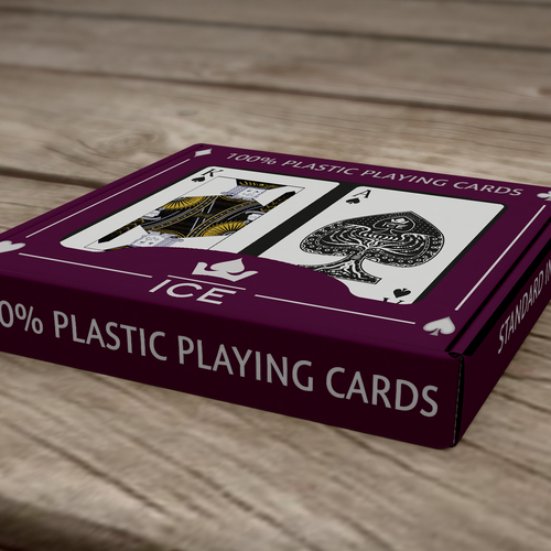 Design packaging/box for 100% Plastic Playing Cards | Product packaging ...