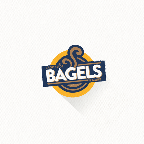 Make the bagel shop come alive for Brookside Bagels & More | Logo ...