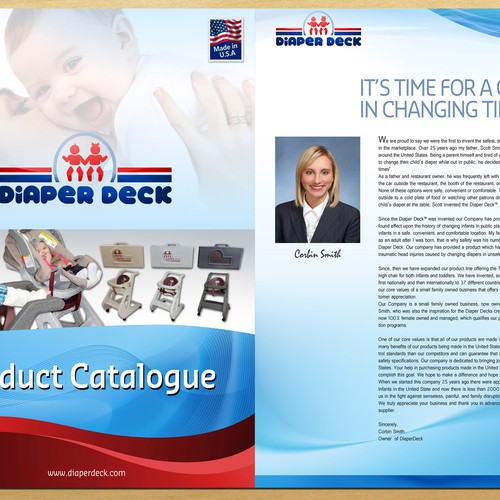 Brochure A4 Size for Diaper Deck | Print or packaging design contest