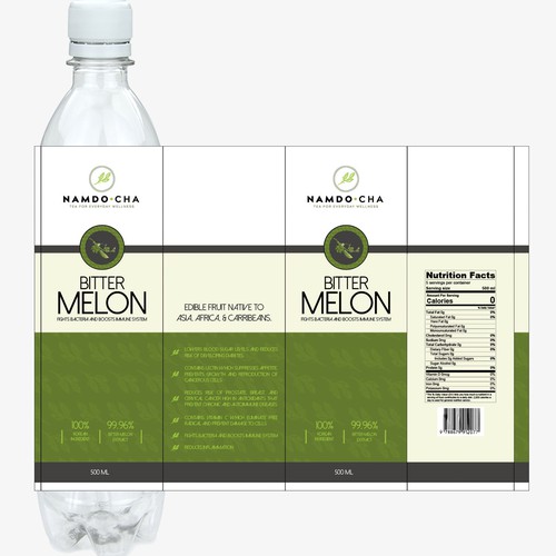 We need a attractive bottle design for a NEW tea beverage! | Product ...
