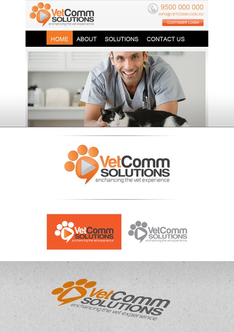 logo for VetComm Solutions | Logo design contest