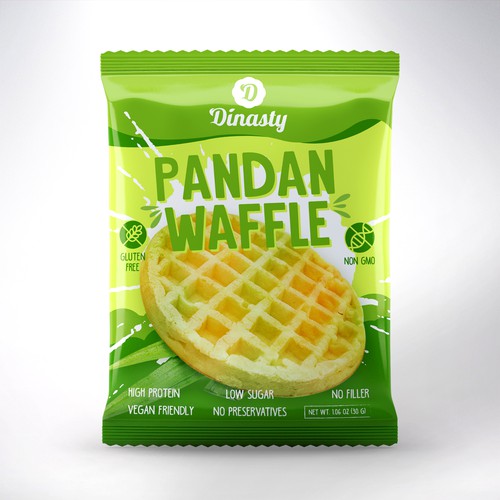 Designs | Wrapper and Box for the Wrappers Design for Waffles | Product ...