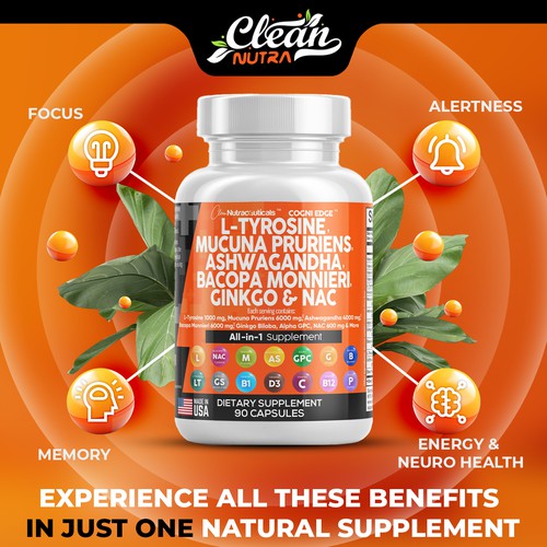 Designs | Creative Benefits Infogrpahic for #1 Dietary Supplement Brand ...