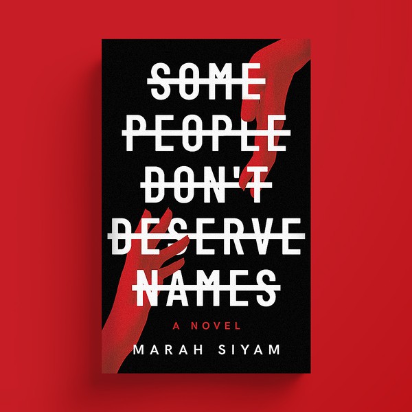 Design angsty minimalist poetry book cover | Book cover contest | 99designs