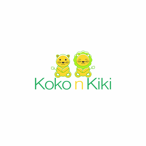Koko n Kiki are two lion cubs - A baby products company | Logo design ...