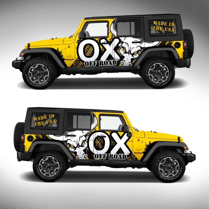 OX Promotion Jeep Graphics | Car, truck or van wrap contest