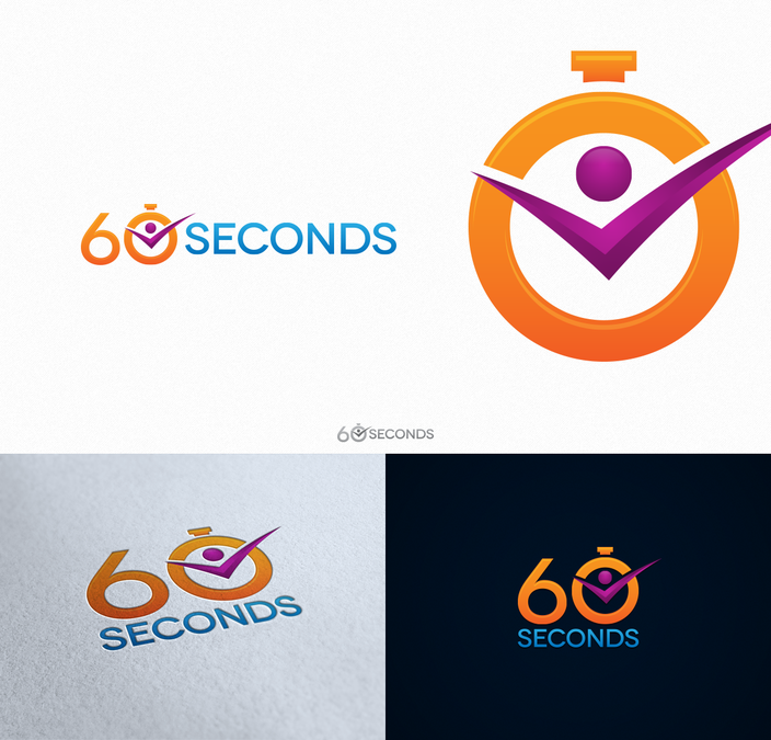 logo for 60 Seconds | Logo design contest