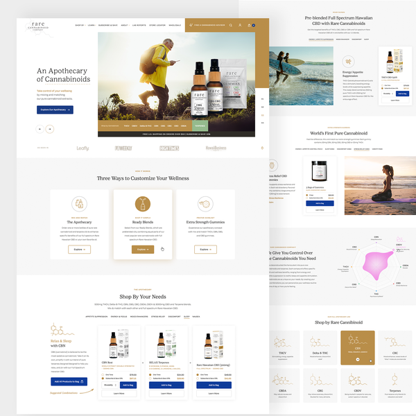 Cannabis dispensary shopping website| concurso design de tema para ...