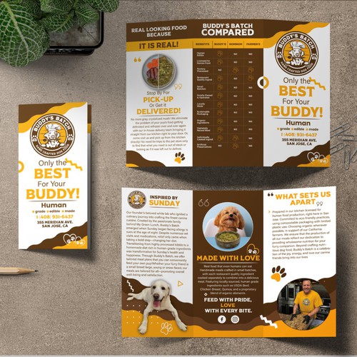 Designs | Buddy's Batch Brochure Contest | Brochure contest