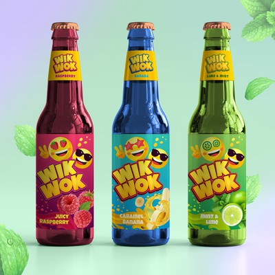 Bottle Design, Custom Beverage Label Design | 99designs