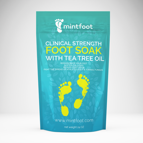 Designs | Design a Memorable Pouch Package for a Sea Salt Foot Soak by ...