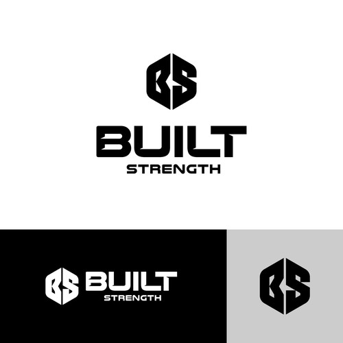 Designs | BUILT Strength — Logo Design Competition | Logo & brand guide ...