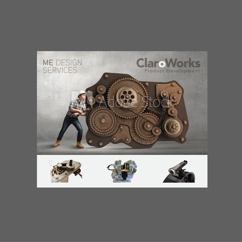 Design a futuristic trade show poster that embodies the beauty of ...