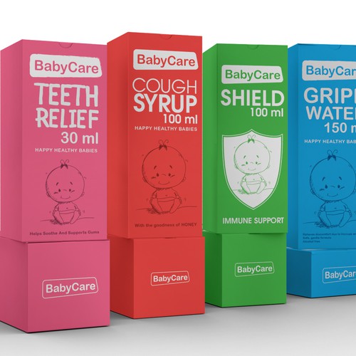 Packaging Design for Premium baby care products | Product packaging contest