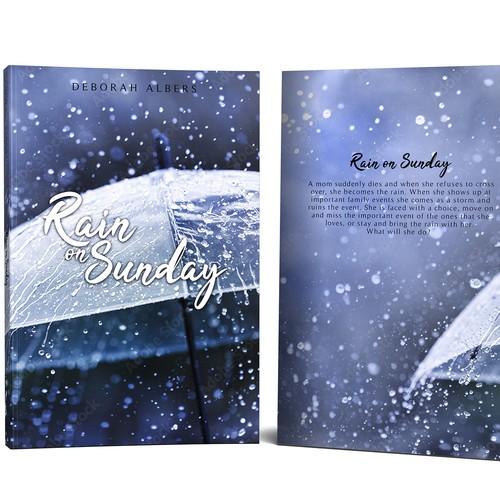 Designs | Short Story cover: Rain on Sunday | Book cover contest